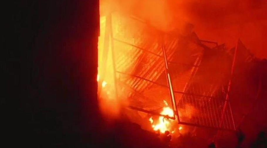 Delhi: Fire breaks out at plastic factory in Narela Industrial Area ...