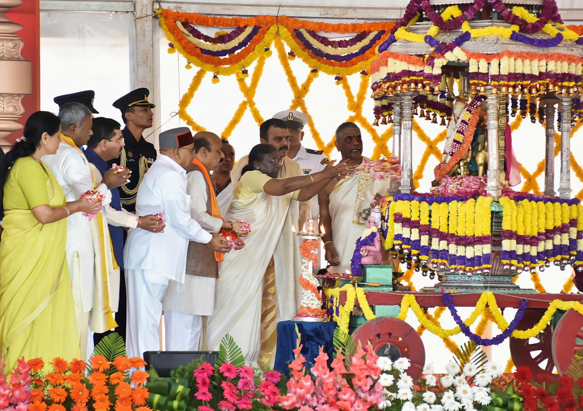 President Droupadi Murmu Inaugurates Historic World Famous Mysore ...